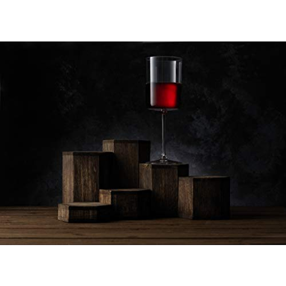 JoyJolt Claire 14oz Red Wine Glass Set. Large Wine Glasses Set of 2 Crystal Wine Glasses. Elegant Wide Rim Stemware - Modern Wine Glasses with Stem. Stemmed Wine Glasses for Unique Wine Glasses Gifts