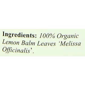 The Tao of Tea, Lemon Balm Herbal Tea, Loose Leaf, 2.0 Ounce Tin