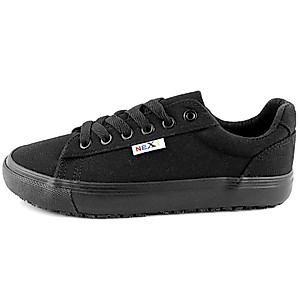 Laforst Next Gen Footwear Women's Christy 3327 Slip Resistant Sneaker, Black, 10
