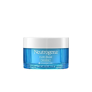 Neutrogena Hydro Boost Face Moisturizer with Hyaluronic Acid for Dry Skin, Oil-Free and Non-Comedogenic Water Gel Face Lotion and Hydrating Gel Facial Mask, Extra Large Value Size 3.6 oz
