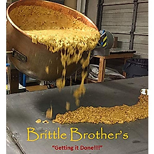 Brittle Brothers Peanut Brittle - 16 oz. Box : Voted #1-4x’s more Nuts - Gift Set Cashew Pecan Bacon Corporate Christmas Mother Father Chocolate