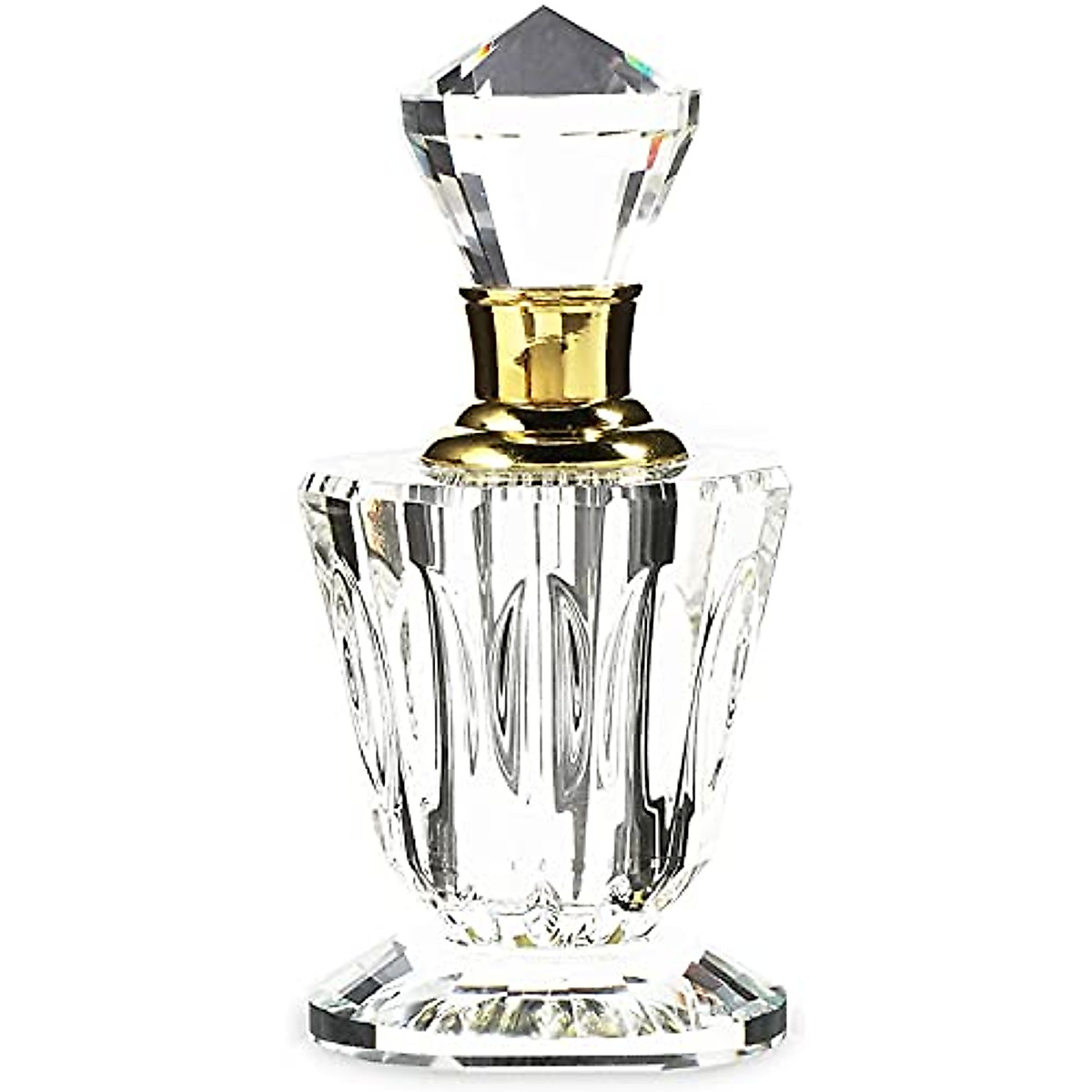 Crystal Perfume Bottle Set, Vintage Style (2 Pack)