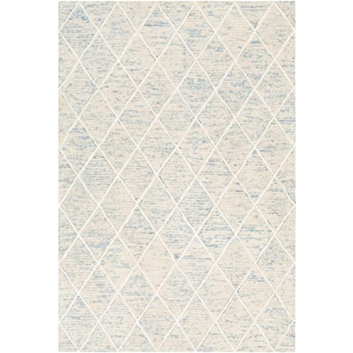 Mark&Day Area Rugs, 9x12 Miette Modern Ice Blue Area Rug, Blue Cream Carpet for Living Room, Bedroom or Kitchen (9' x 12')