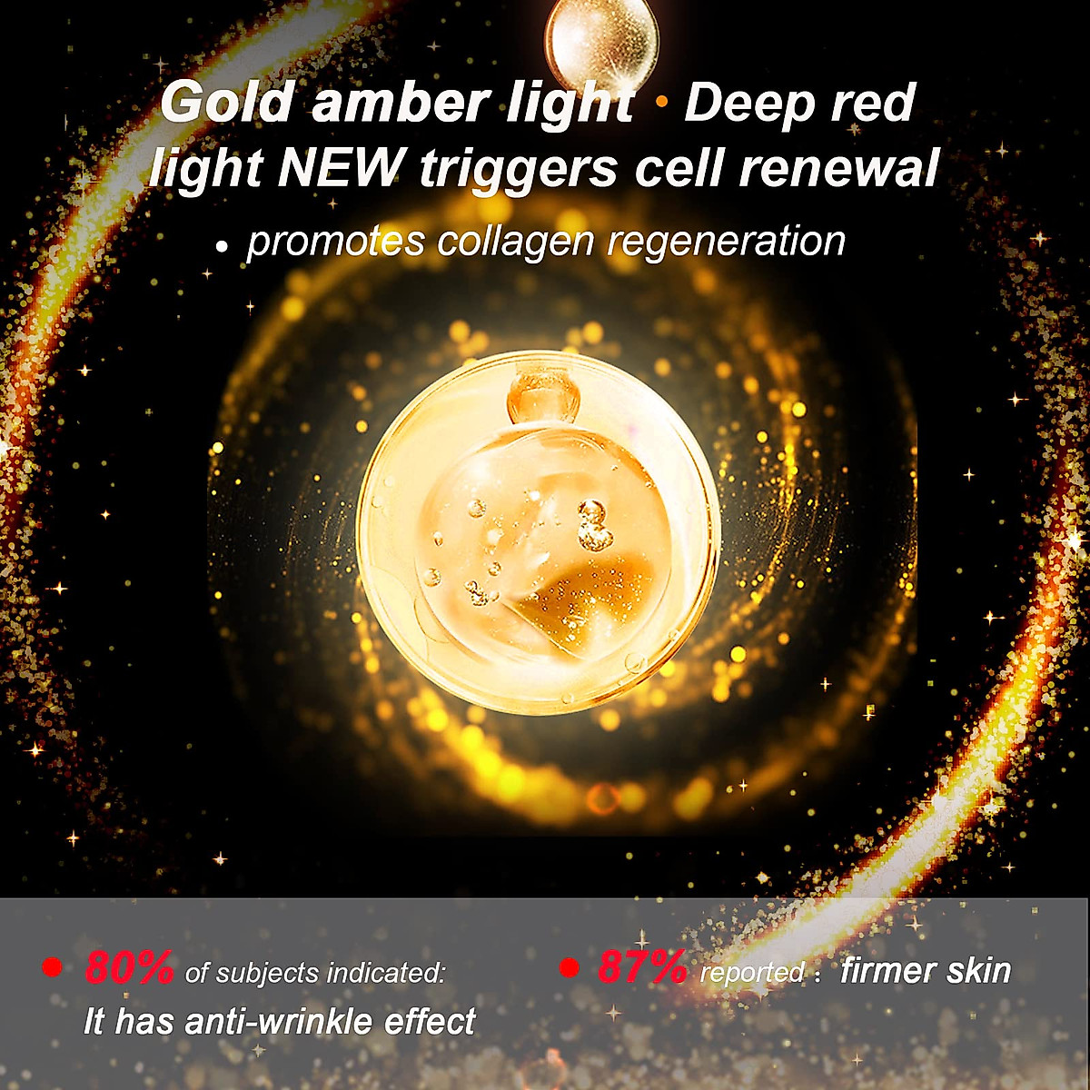 Led Face Mask Light Therapy, Red light therapy for face, light therapy mask, Led Light Therapy Facial Skin Care Mask, Blue & Red Light for Acne Photon Mask, Japanese New Technology, Silicone Material