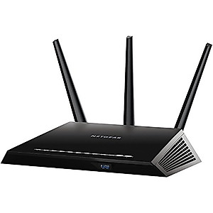 NETGEAR Nighthawk AC1900 Smart WiFi Router – Dual Band Gigabit (R6900-100NAS)