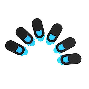 01 02 015 Webcam Sticker, 6Pcs Practical Webcam Cover for Laptops PCs and Tablets