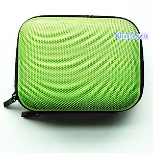 JMXLDS Gametown Protective Case Hard Case Carry Cover Bag Pouch for Nintendo Gameboy Advance SP GBA SP Console Green