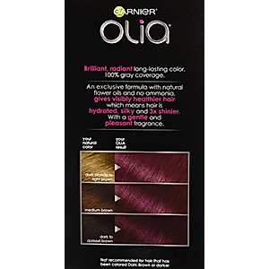 Garnier Olia Ammonia Free Hair Color [5.60] Medium Garnet Red 1 ea