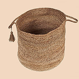 Ox Bay Handmade Braided Jute Basket