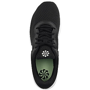Nike Mens Tanjun Black/White-Barely Volt-Black 9.5