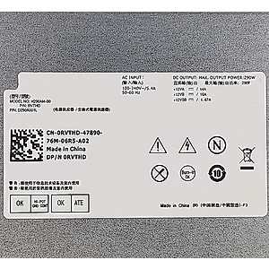 290W Power Supply Replacement for Dell Optiplex 3020 7020 9020/ Precision T1700/ PowerEdge T20 (MT Mini Tower)(P/N: RVTHD KPRG9 HYV3H H290AM-00 D290A001L L290AM-00 PS-3291-1DF H290EM-00)