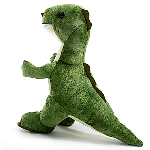 HollyHOME Plush T-Rex Dinosaur Baby Stuffed Animal Toy Kids Gift Green 10"