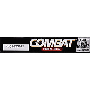 Combat Roach Killing Bait Stations for Small and Large Roaches, 6 Count (Pack of 1)