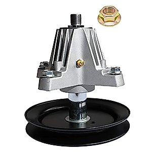 G.Times 6.3" Dia Pulley Blade Spindle Assembly Replaces 618-04822 918-04889 918-04822B 918-04950 mounting Hardware is Included
