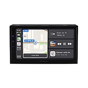 Pioneer DMH-W4660NEX 6.8” – Amazon Alexa Built-in, Android Auto, Apple CarPlay, Bluetooth - Multimedia Digital Media Receiver