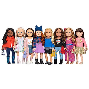 Journey Girls 18" Doll, Ilee, Kids Toys for Ages 6 Up by Just Play