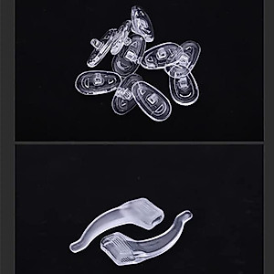 Portable Glasses Optical Repair Tools Eyeglasses Optical Repair Assortment Kit Screw Tool Silicone Nut Nose Pad Set