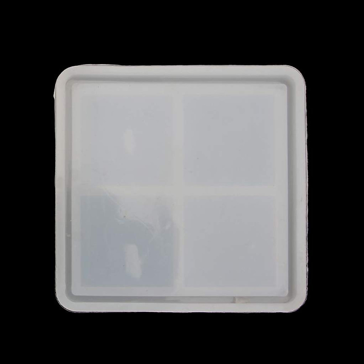 HELYZQ DIY Clear Dynamic Liquid Square Quicksand Bag Silicone Mold Resin Casting Craft