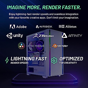Skytech Gaming Shiva Gaming PC Desktop – Intel Core i5 12400F 2.5 GHz, NVIDIA RTX 4060, 1TB NVME SSD, 16GB DDR4 RAM 3200, 650W Gold PSU, 11AC Wi-Fi, Windows 11 Home 64-bit,White
