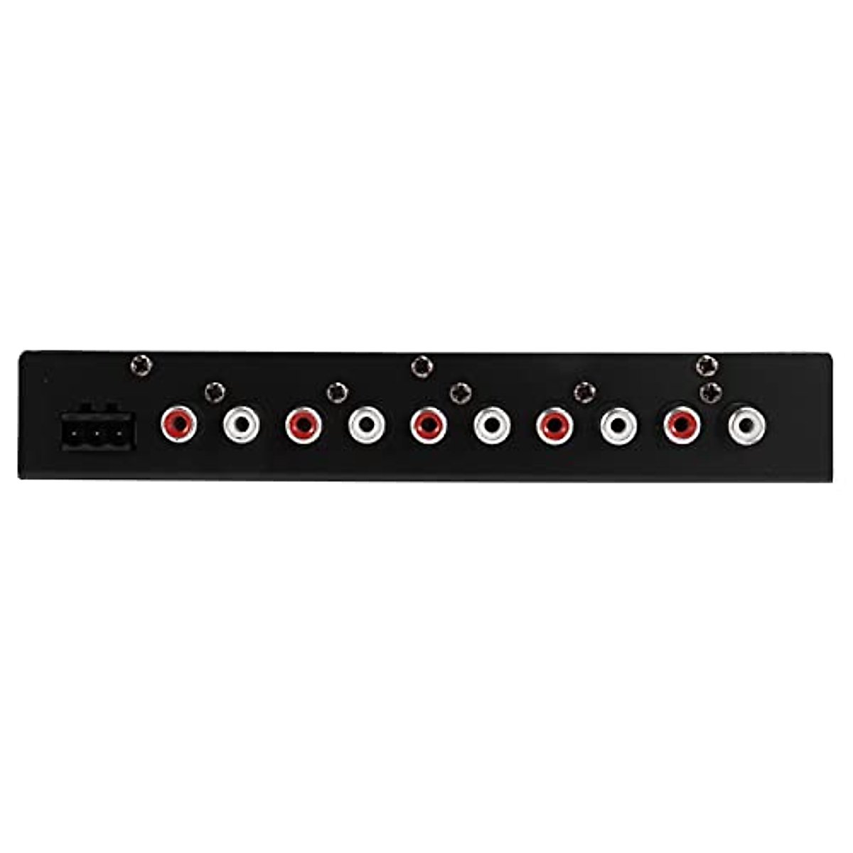 SIGRID 5-Band Car Audio Equalizer, Adjustable 5 Bands EQ Car Amplifier Graphic Equalizer with CD/AUX Input Select Switch,Black
