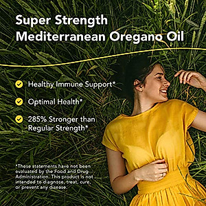 NORTH AMERICAN HERB & SPICE Super Strength Oreganol P73-1 fl. oz. - Immune System Support - Certified Organic, Wild Oregano - 285% More Potent Than Regular Strength - Non-GMO - 194 Servings