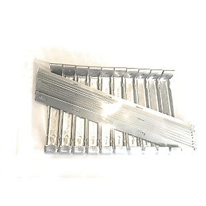 Hangtite 5" Aluminum Gutter Roof Hanger with Strap (10-Pack)