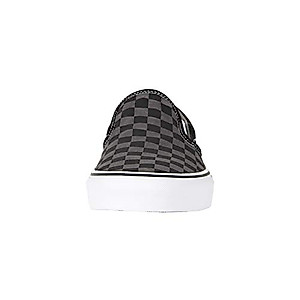 Vans Unisex Adults’ Classic Slip On Trainers Black/Pewter