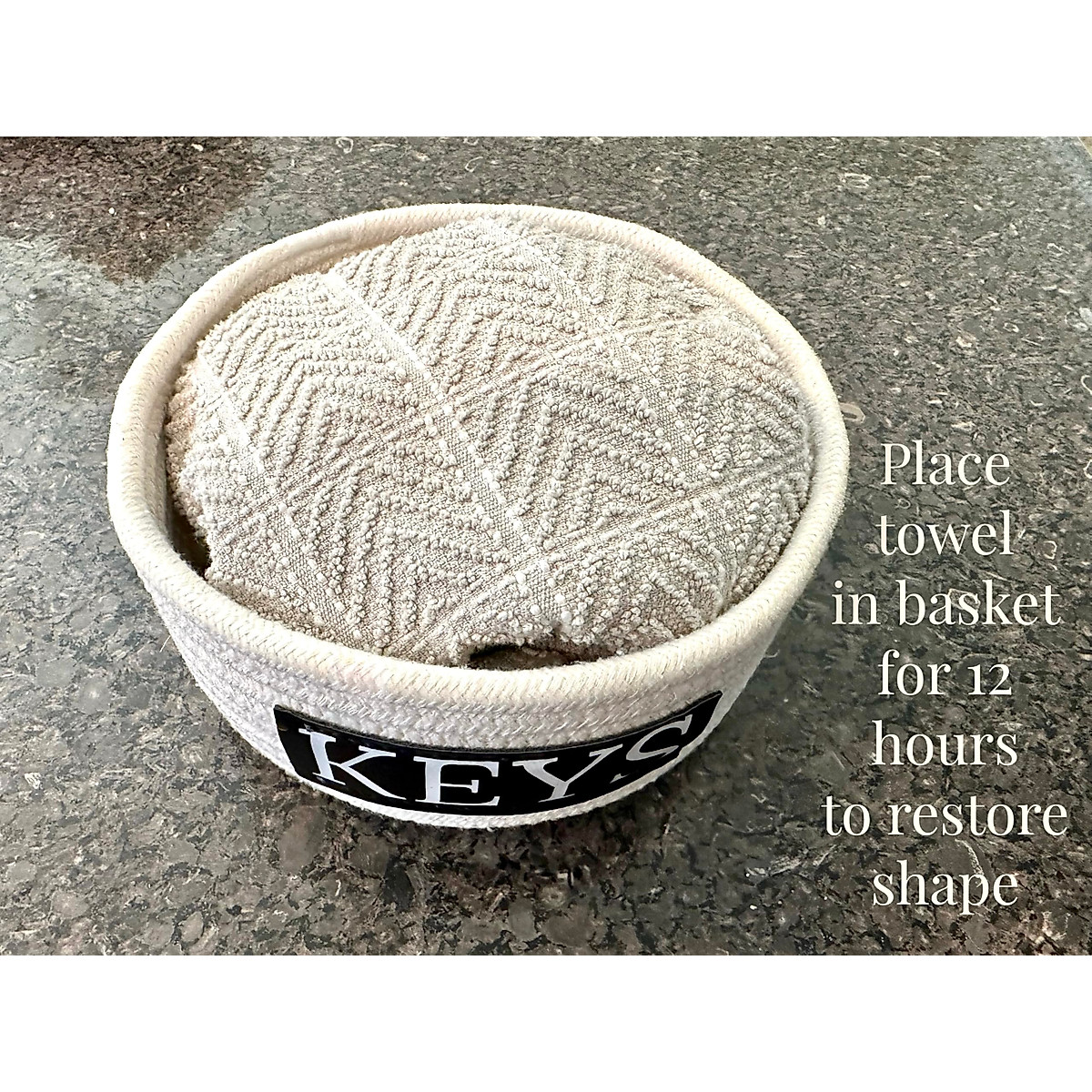 Key Organizer Storage basket for Entryway. Store your Keys, Change, Wallet, Sunglasses and Jewelry in this fun and convenient tray. Hold your items in one stylish storage bin.