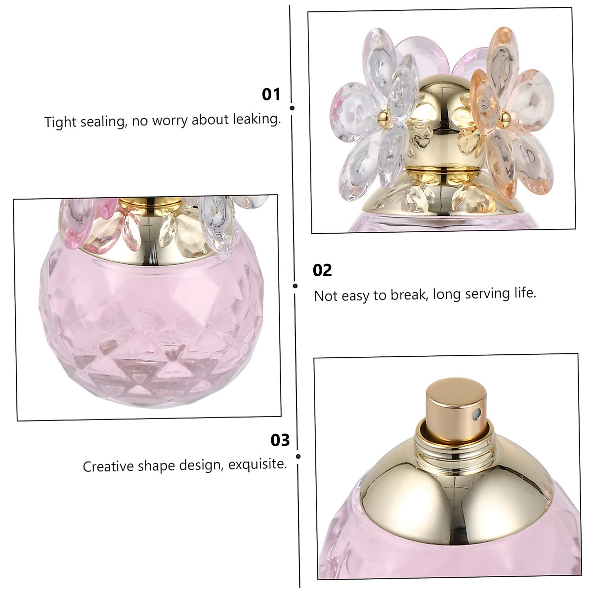 minkissy Lady Perfume 2pcs 1 Perfume for Women Talco Perfumado Para Mujer Car Scents for Women Glass Miss Air Freshener ing Safe Perfume