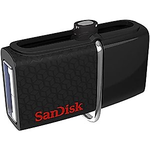 Sandisk Ultra 32GB USB 3.0 OTG Flash Drive with Micro USB Connector works with Android Mobile Devices - SDDD2-032G-G46