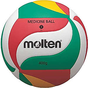 Molten Unisex Adult Training Volleyball Ball Gr. 5 Ball - White/Green/red/Yellow, 5