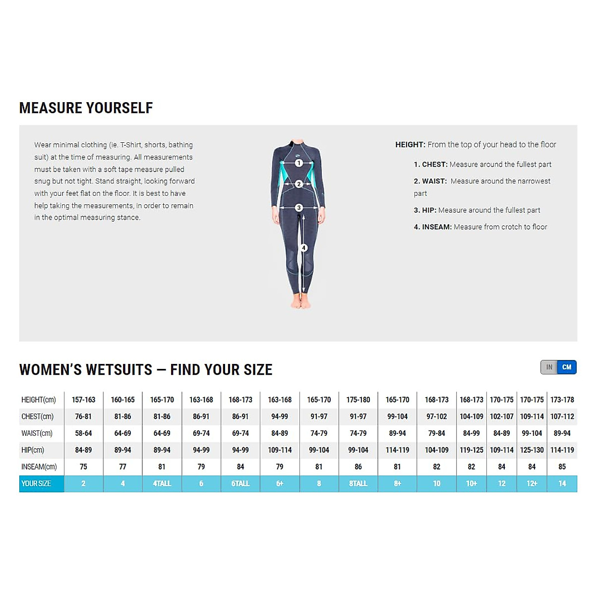 BARE 7MM Evoke Women's Wetsuit | Warmest Women's Wetsuit Within BARE Lineup | Full Stretch Neoprene Combined with a Unique Graphene Omnired Fabric | Comfortable | Great for Scuba Diving | Aqua 14