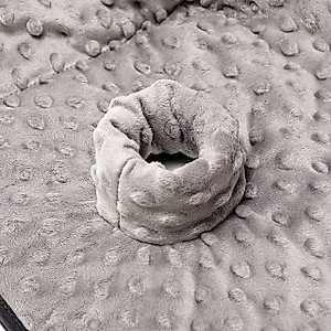 Piddle Pad Car Seat Protector, Waterproof Potty Training Seat Saver Pads for Infants Baby and Toddlers, Machine Wash and Dry（Grey)