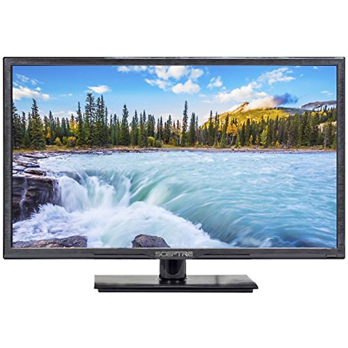 Sceptre E246BV-FC 24" LED HDTV Display 1920x1080 Full HD HDMI VGA USB, True Black (2017)