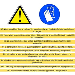 Roscid Sink Faucet Sprayer Set, Handheld Bidet Sprayer for Toilet, Metal Sprayer, with M22 M24 G1/2 Adapters and 3m Hose for Kitchen Sink, Bathroom or Toilet, Matte Black. (Faucet Not Included)