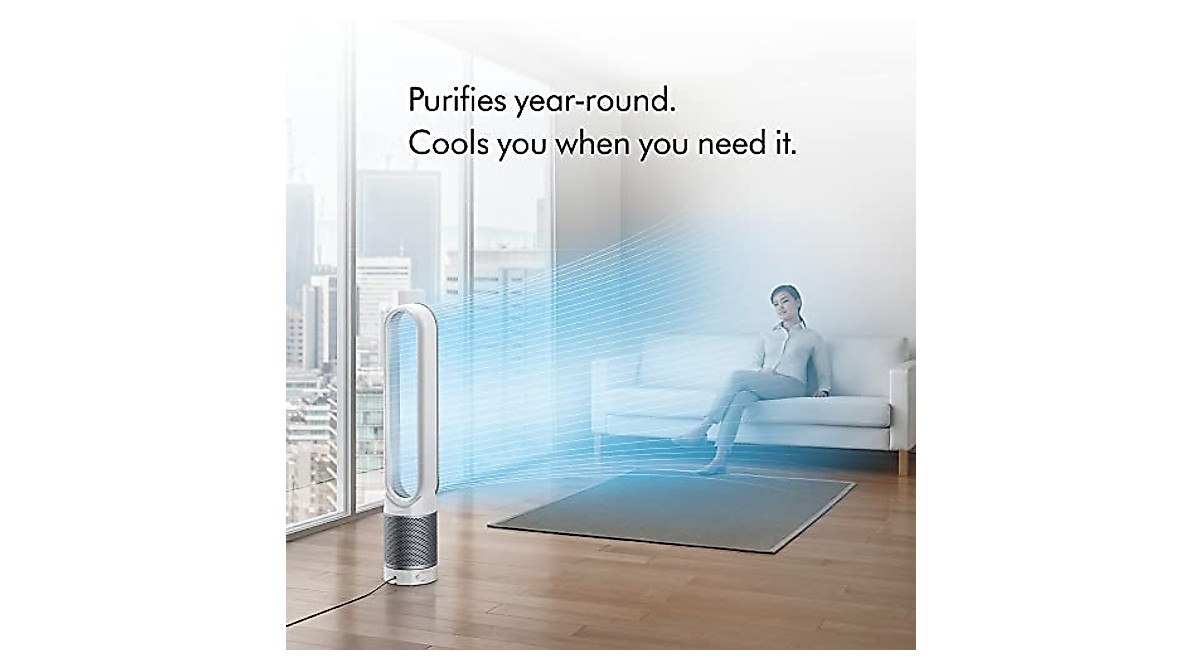 Dyson Pure Cool™ TP01 Air Purifier & Fan | Clean & Cool Air