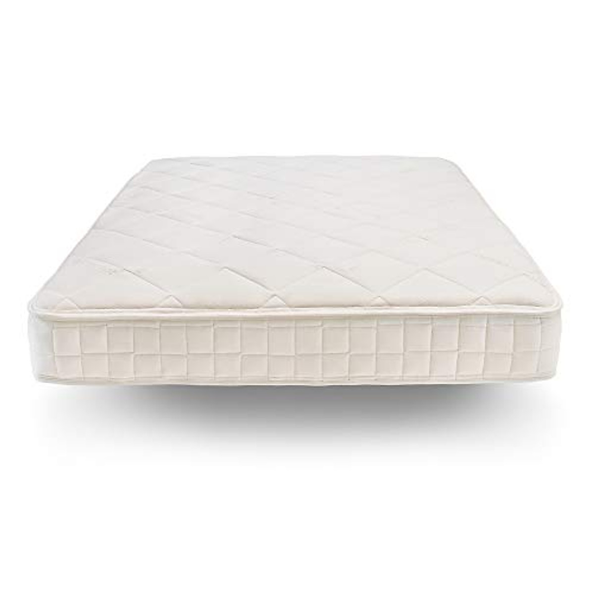 Naturepedic Chorus Organic Mattress, Medium Firm Mattress for Universal Comfort, Encased Coil Layers, Queen