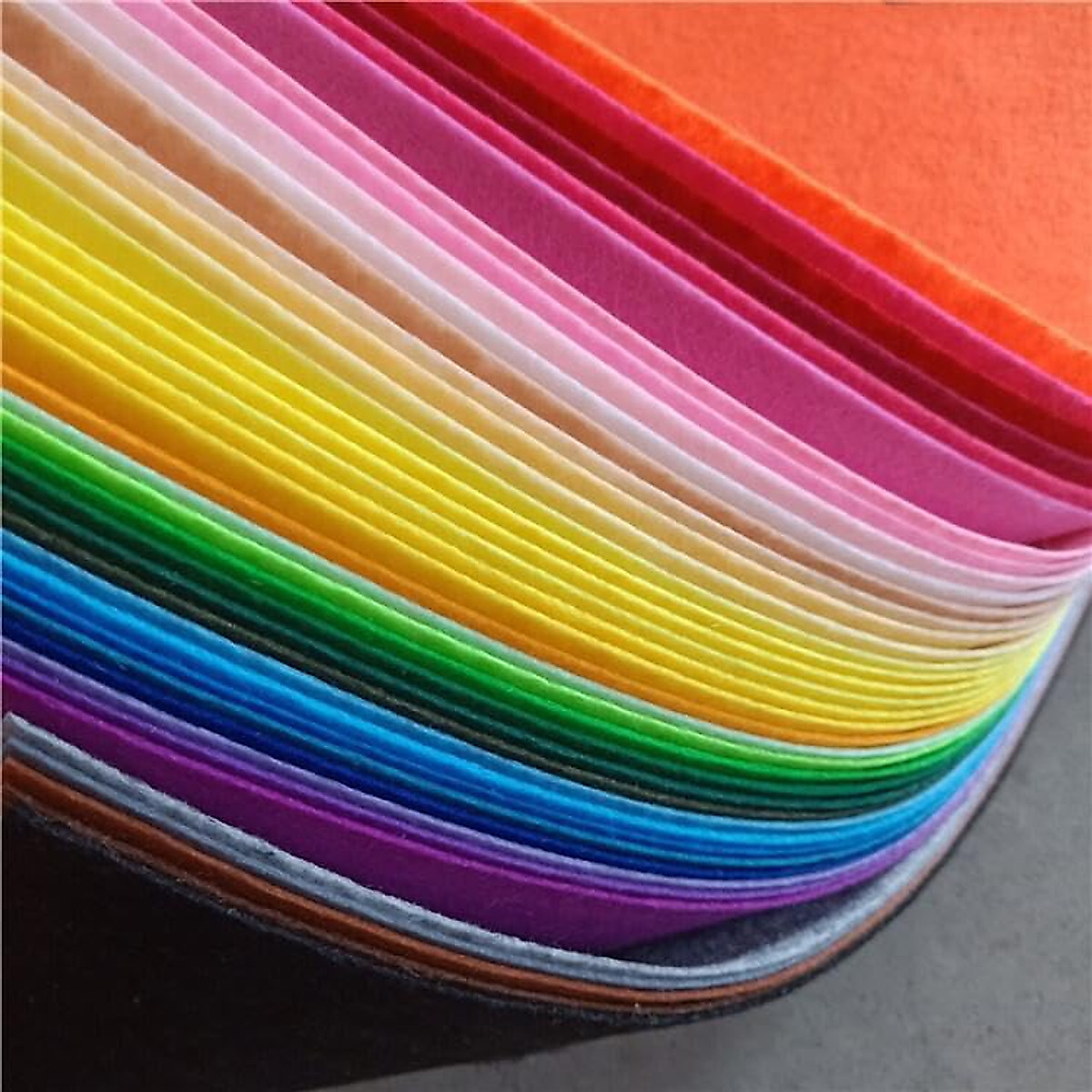 YYCRAFT Stiff Felt Sheets Thick Felt 9 Inch X 12 Inch - 15 Pcs Pack, White