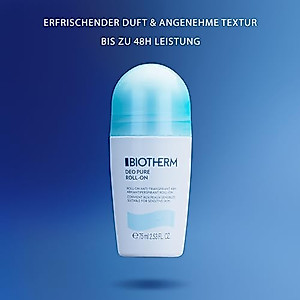 Deodorants by Biotherm Deo Pure Anti-Perspirant Roll-On 75ml