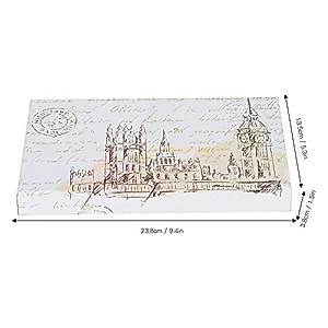 Bewinner Ink Glass Dip Pen Set, Wooden Calligraphy Ink Pen, 8-Color Ink Pen Gift Box Packaging with Replaceable Nib