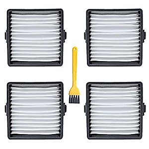 A32VC04 Filter, Hand Vacuum Filter Support Assembly Compatible with Ryobi P712 P713 P714K, Replace 019484001007 533907001 (4 Packs)