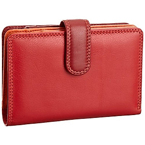 VISCONTI Women's Purse, Wallet, Red