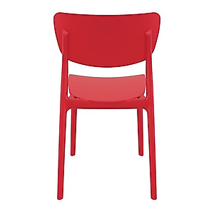 Compamia Monna Outdoor Dining Chair in Red (Set of 2)
