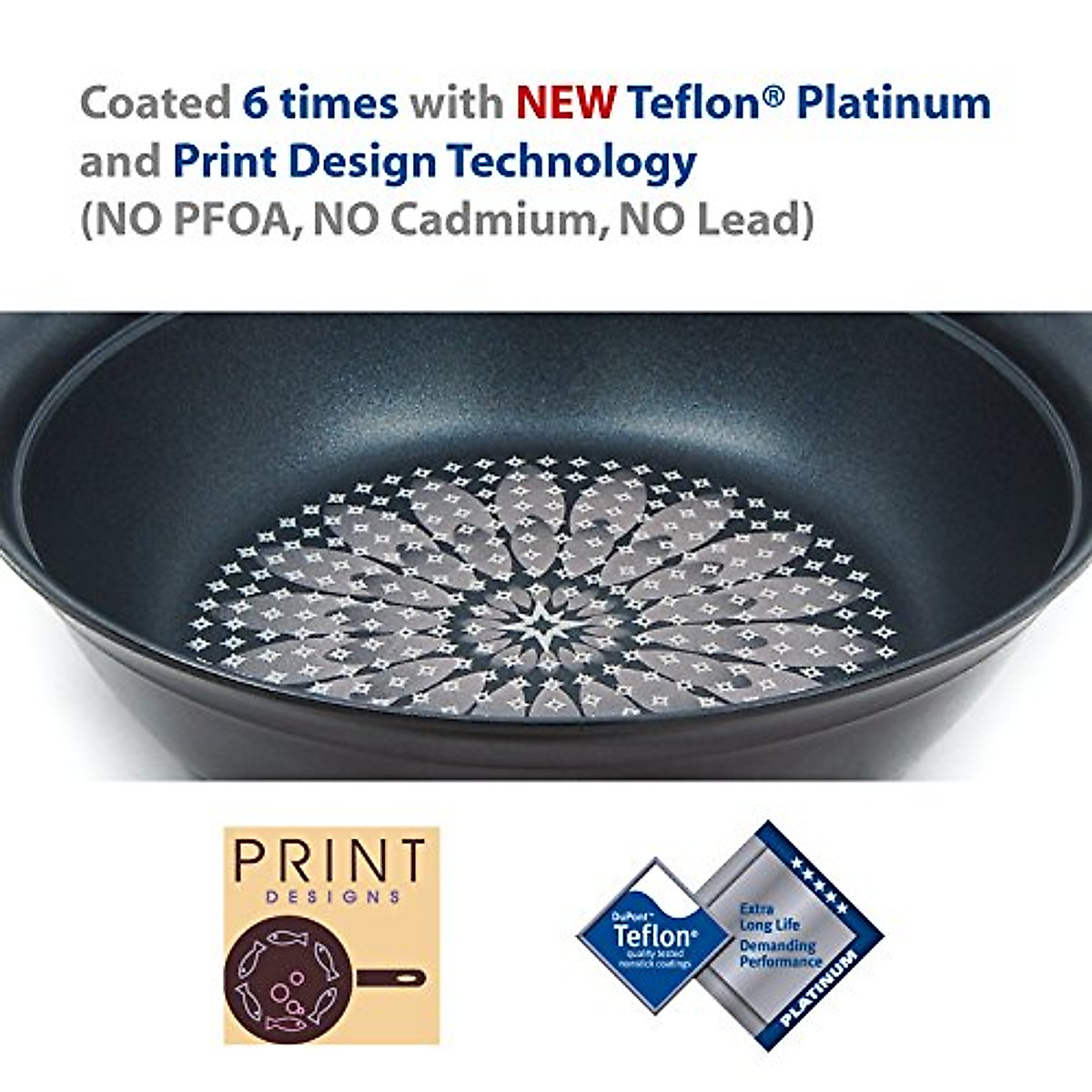 TECHEF - Blooming Flower Collection/Soup Pot With Glass Lid (3.7-quart)