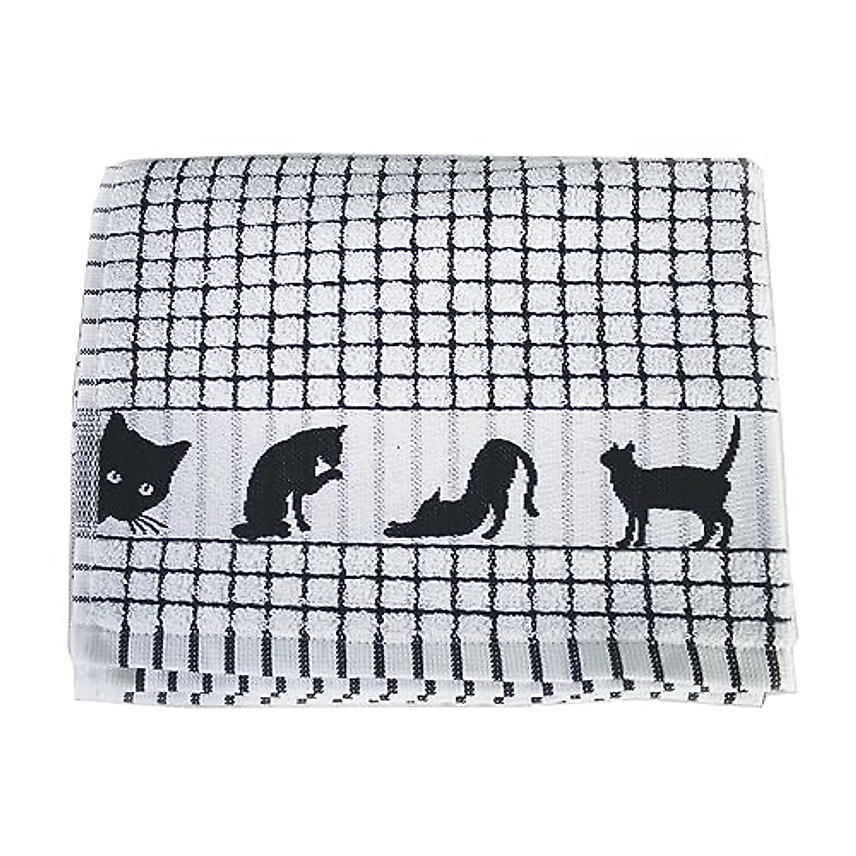 Samuel Lamont Poli-dri Jacquard Tea Towel Cat