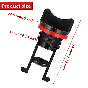 Boao Nylon Kayak Drain Plugs Thread Drain Plugs for Kayak Dinghy Canoe Boat (Red, 12 Pieces)