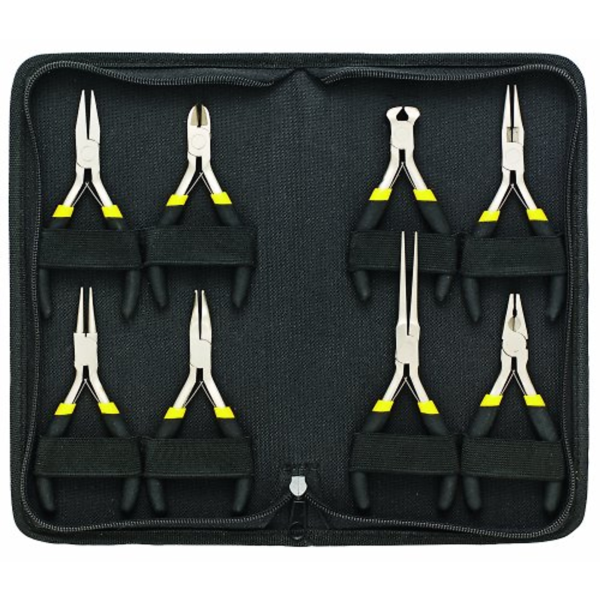 General Tools 8-Piece Mini Plier Set #938 With Zipper Case
