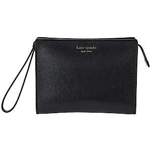 kate spade new york Spencer Wristlet with Gusset Black One Size