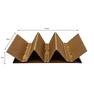 Disposable Taco Holder Stand Up Serving Rack-Holds Up to 3 Tacos, Made of Cardboard Safety&Eco-Friendly for Family or company Party,Restaurant,Outdoor,Wedding,take-out (50, Yellow)