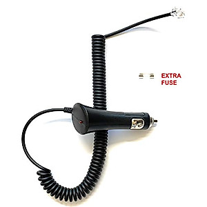 Generic Coiled DC Power Cord Replacement for Escort Passport 8500, 8500 X50 Radar Detector